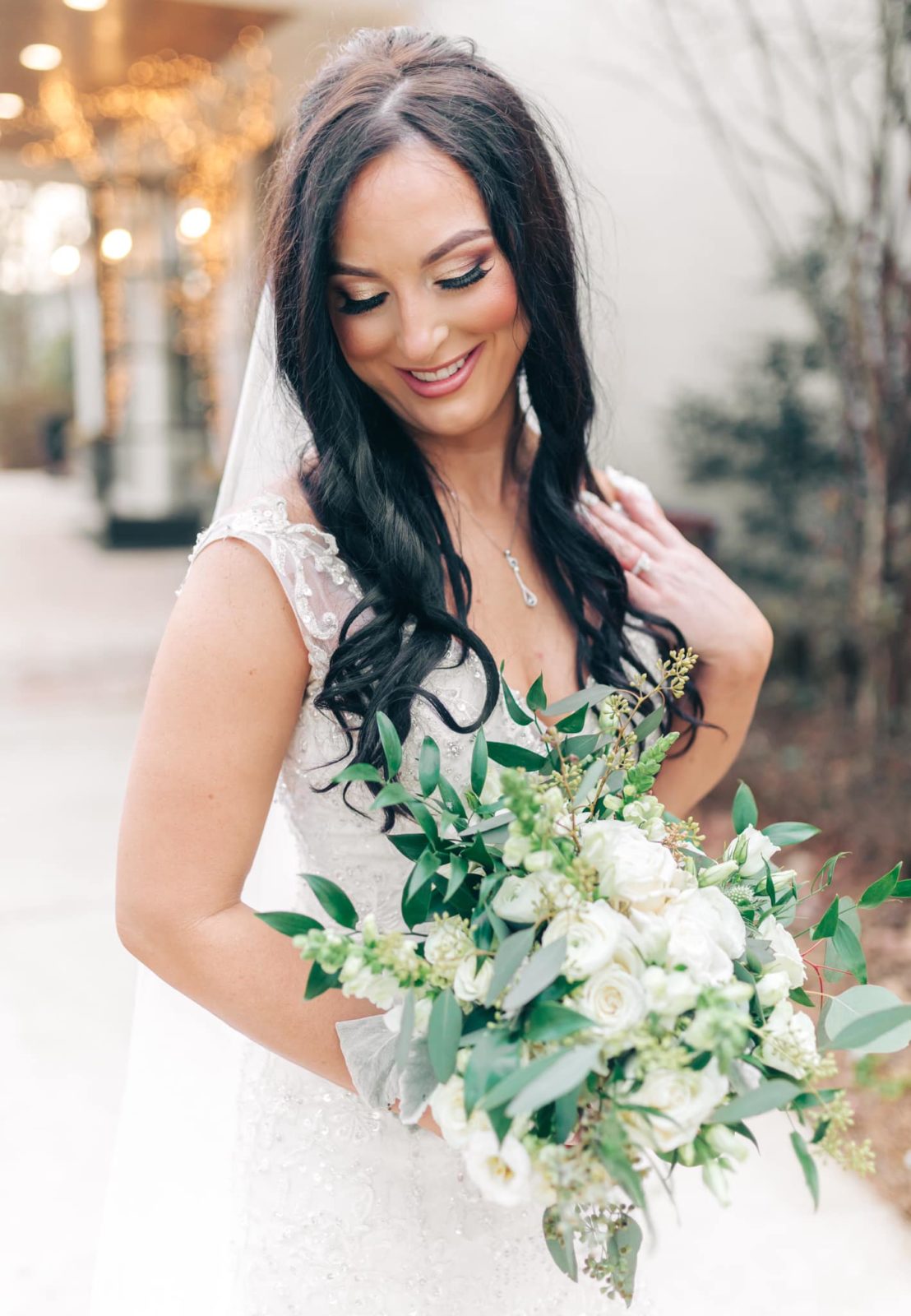 Behind The Veil: Paula & Dustin "A Winter Wedding" - Fabulous Frocks Bridal