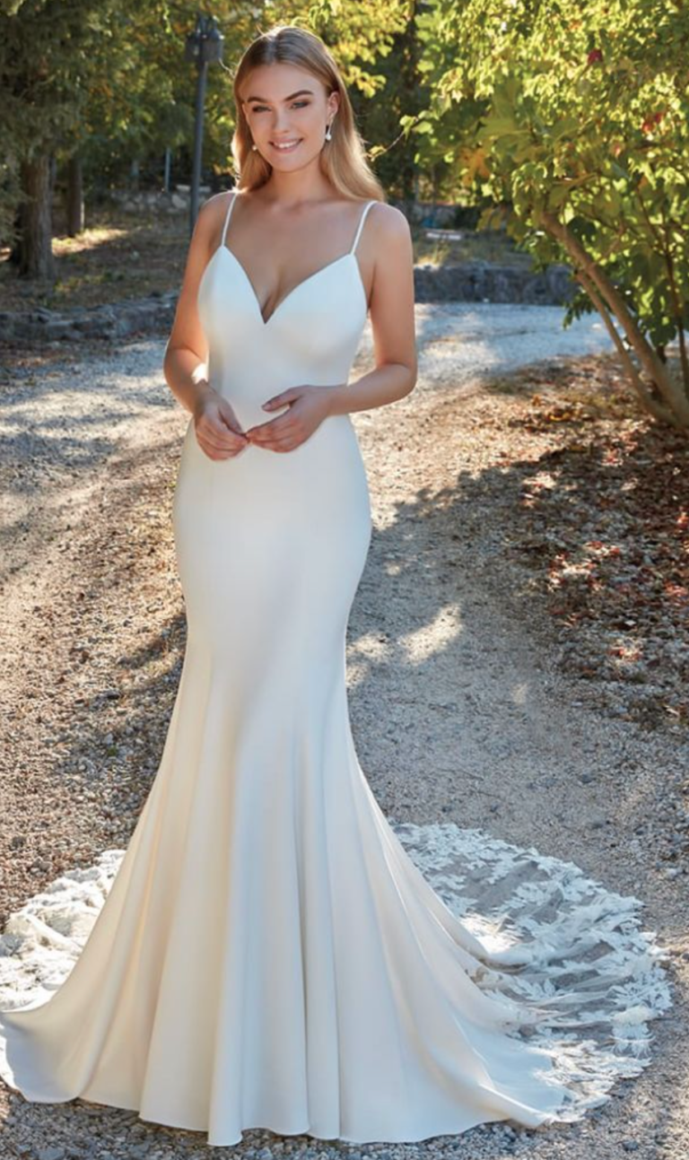 Crisp Crepe: Our Favorite Clean and Classic Styles - Fabulous Frocks Bridal