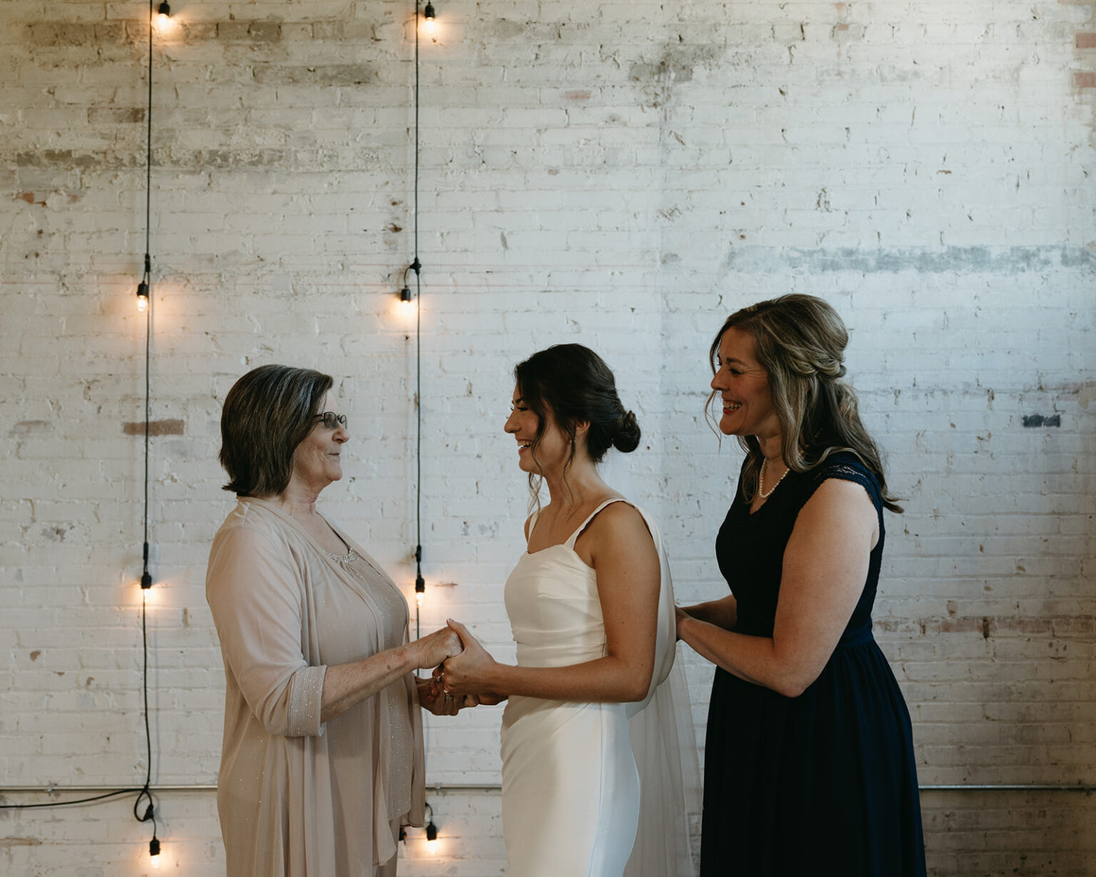 Behind The Veil: Kayla & Michael's "Modern Industrial Wedding ...