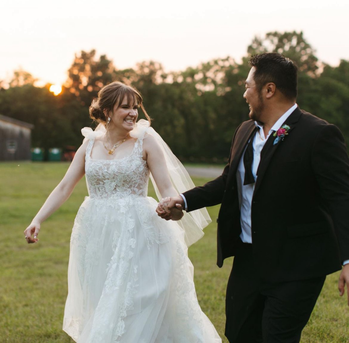 Real Bride: Caroline's Dreamy Summer Wedding - Fabulous Frocks Bridal