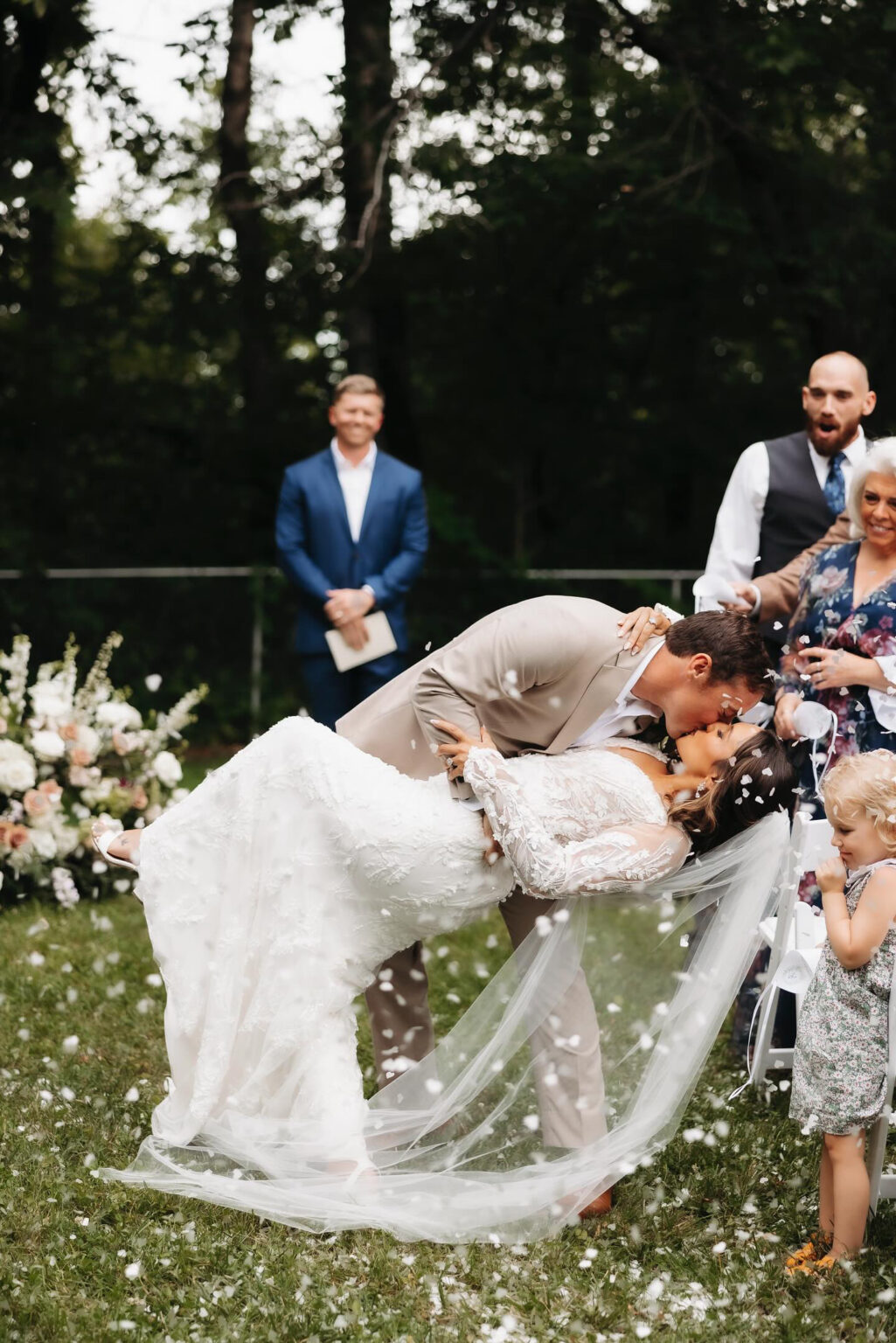 Real Bride: Covington's Dreamy June Wedding - Fabulous Frocks Bridal